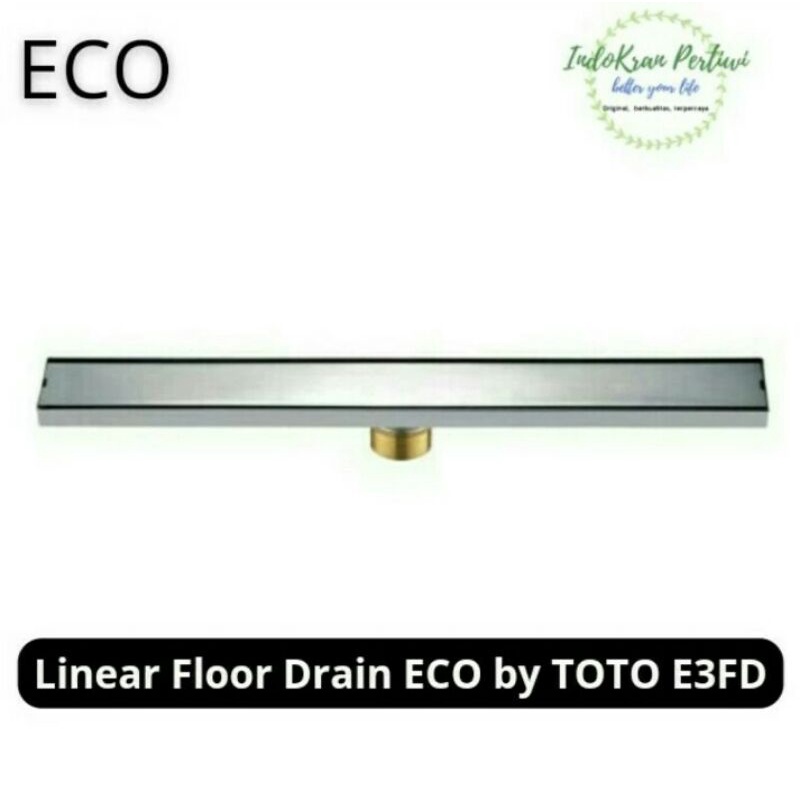 Jual Linear Floor Drain by TOTO ECO E3FD / Floor Drain TOTO Persegi ...