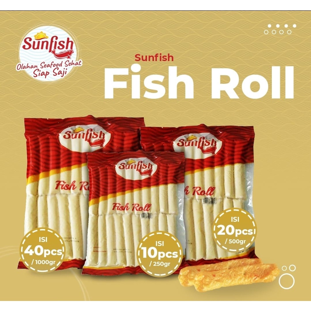 Jual SUNFISH FISH ROLL 1KG | Shopee Indonesia