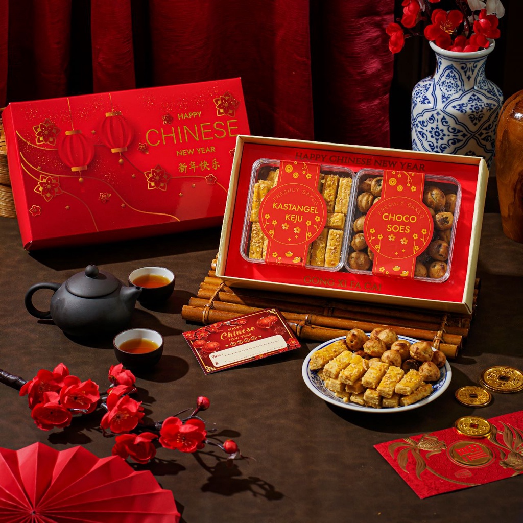 Jual HAMPERS IMLEK - CNY HAMPERS - PARSEL IMLEK - PARCEL CNY - KUE ...