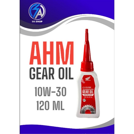 Jual OLI GARDAN AHM 120ML GEAR OIL TRANSMISSION 10W-30 API SL 120Ml OLI ...