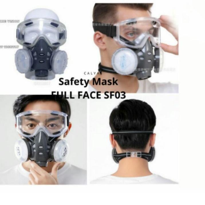 Jual Paling Murah! paket masker gas respirator filter mata lab anti ...