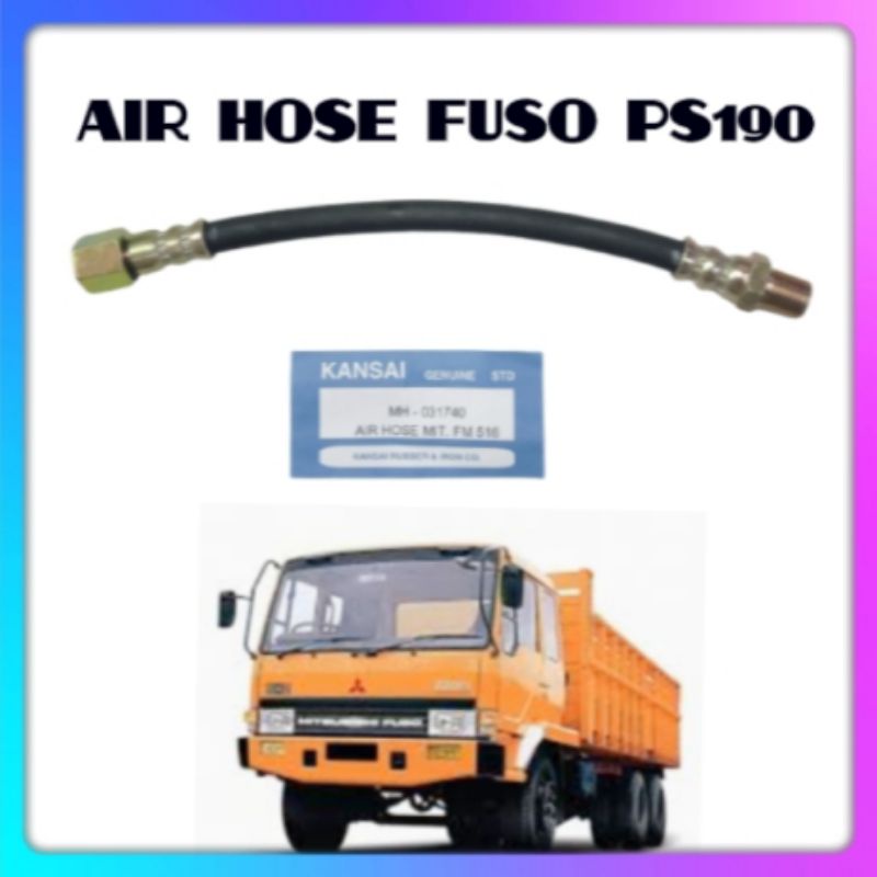 Jual SELANG ANGIN KOMPRESOR / AIR HOSE COMPRESSOR MITSUBISHI FUSO ...