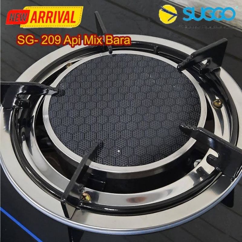 Jual KOMPOR TANAM DUDUK KACA SUGGO SG - 209 MIX INFRARED | Shopee Indonesia