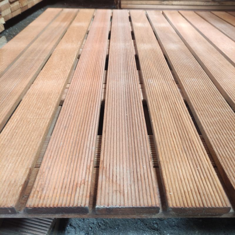 Jual Palet Kayu Deck Tile Lantai Kayu Taman Teras Balkon Dekorasi ...