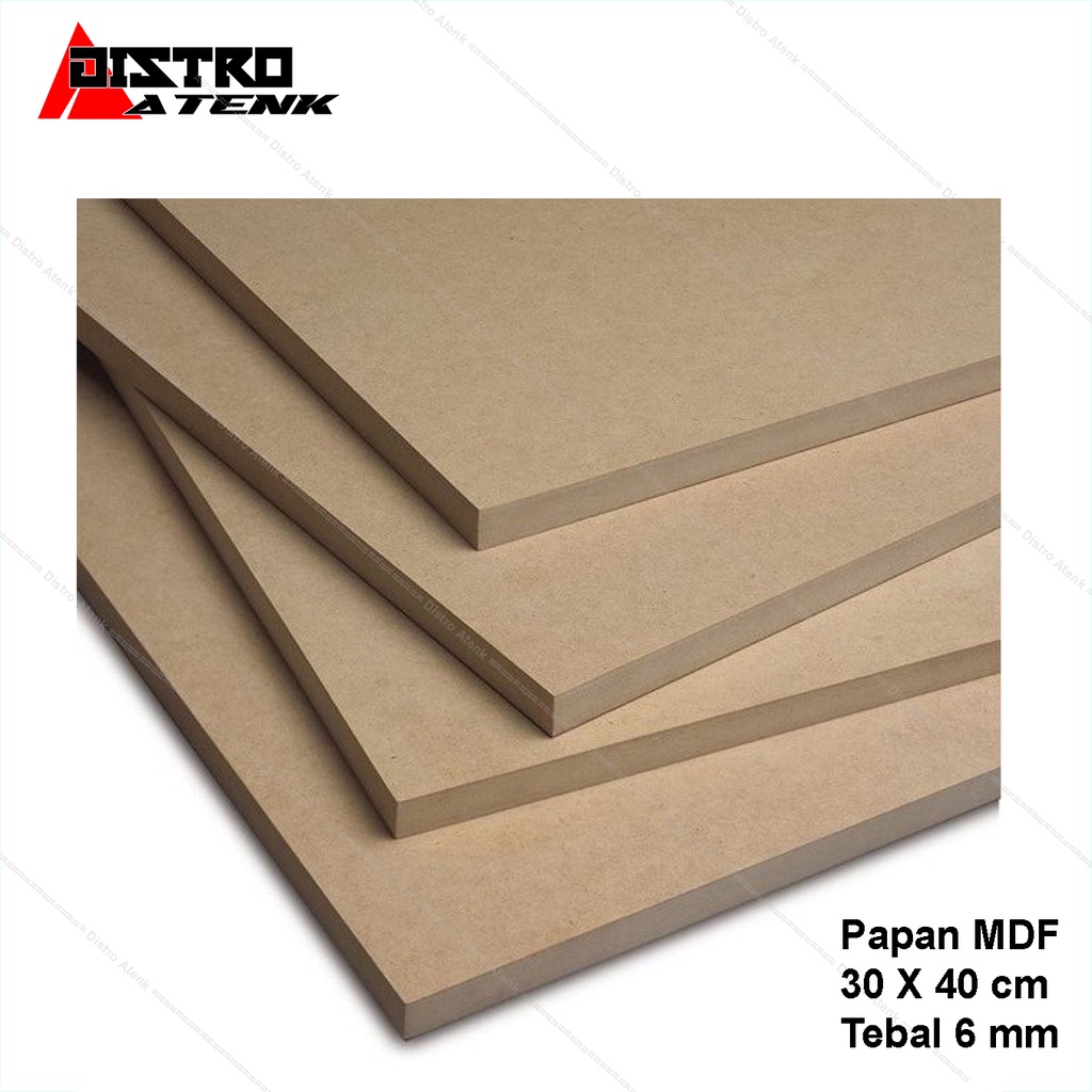 Jual Papan MDF Murah Ukuran 30x40cm Tebal 6mm | Shopee Indonesia