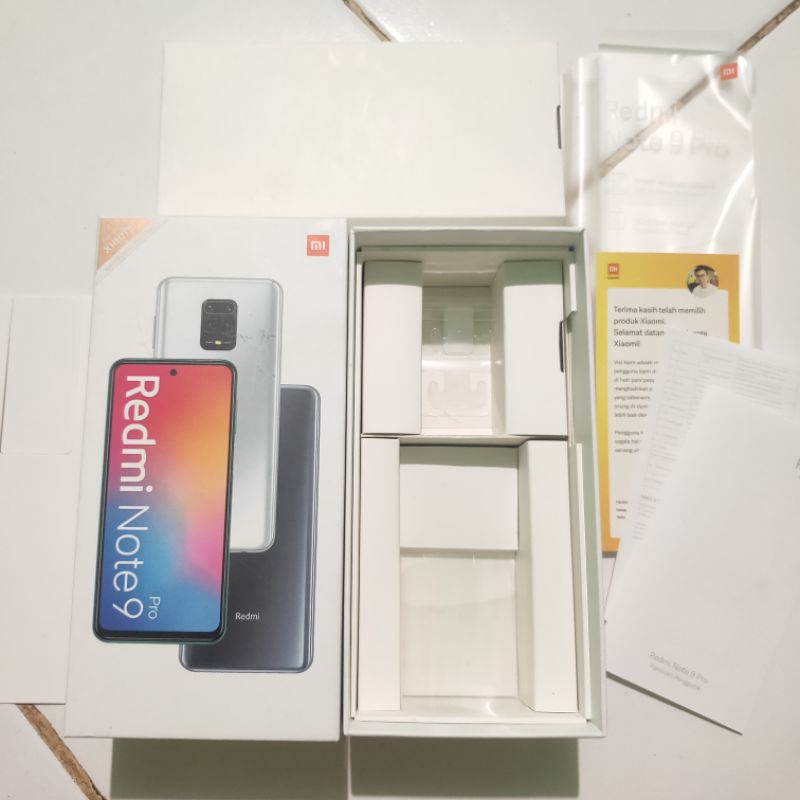 Jual Dus Box Xiaomi Redmi Note 9 Pro Original Copotan | Shopee Indonesia