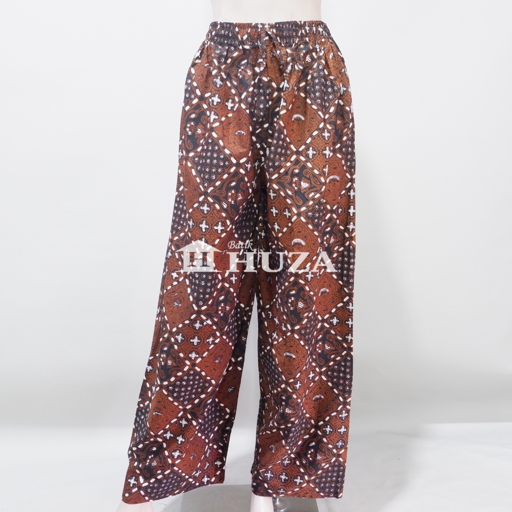 Jual Batik Huza Celana Panjang Katun JUMBO Sogan (HM) | Shopee Indonesia