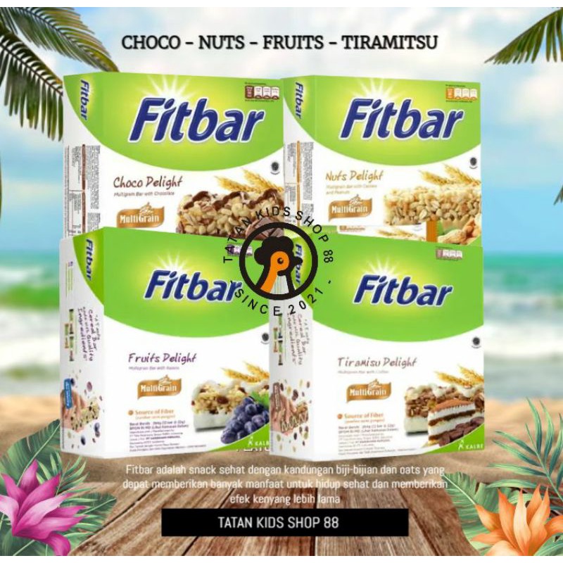 Jual Fitbar 1 Box Isi 12pcs Coklat Fruits Delight Tiramisu Distributor ...