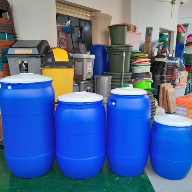 Jual Tong Biru/ Tong Air/ Tong Sampah Kuat, Awet Dan Tebal (Gosend ...