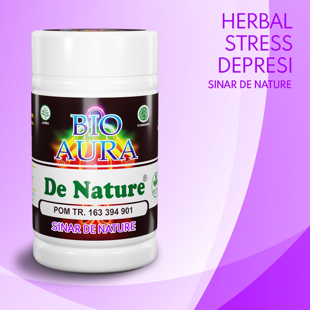 Jual BIO AURA Obat Herbal Penenang Pikiran Stress Susah Tidur Depresi ...