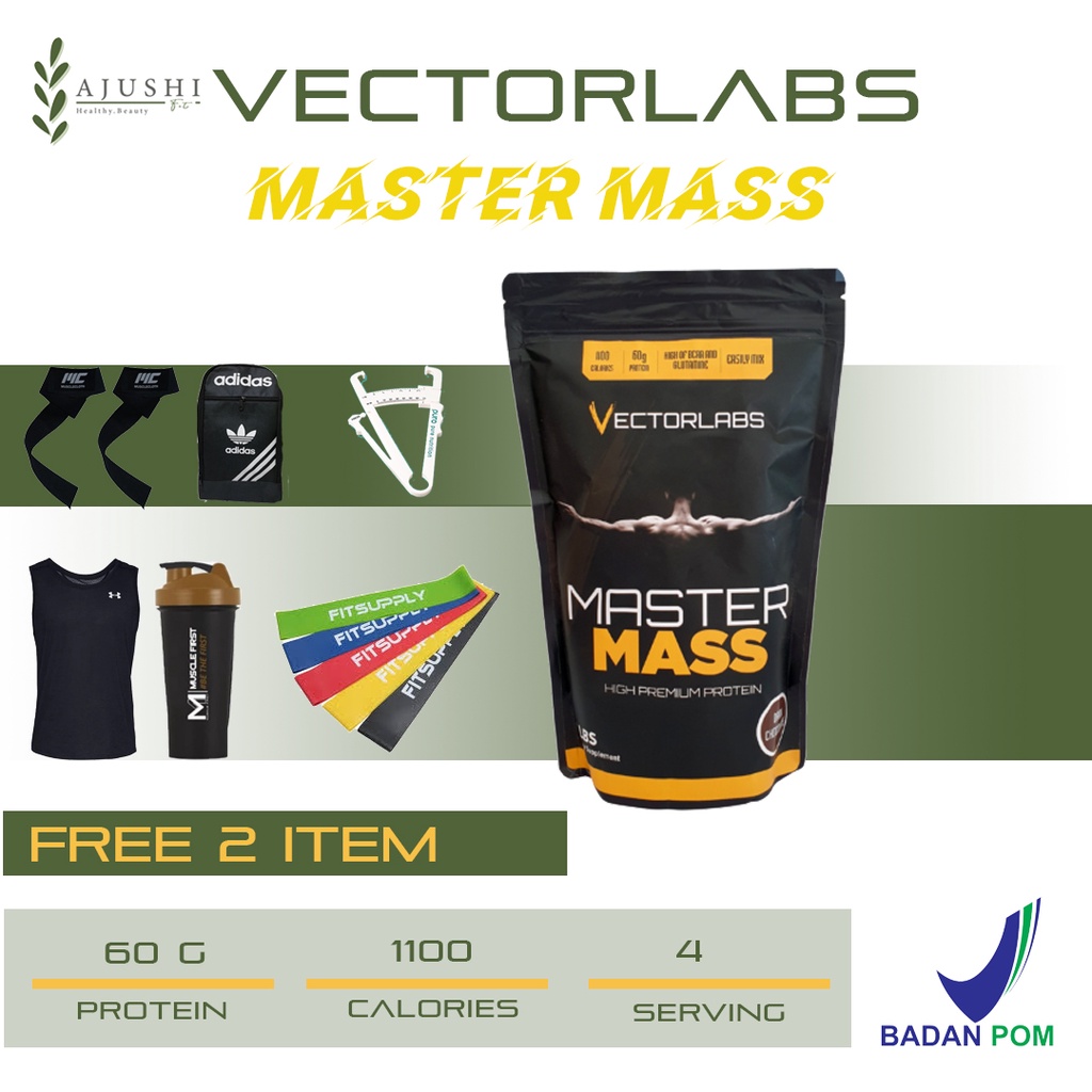 Jual Vectorlabs Master Mass 2 lbs / Vector Labs Susu Weight Gainer ...