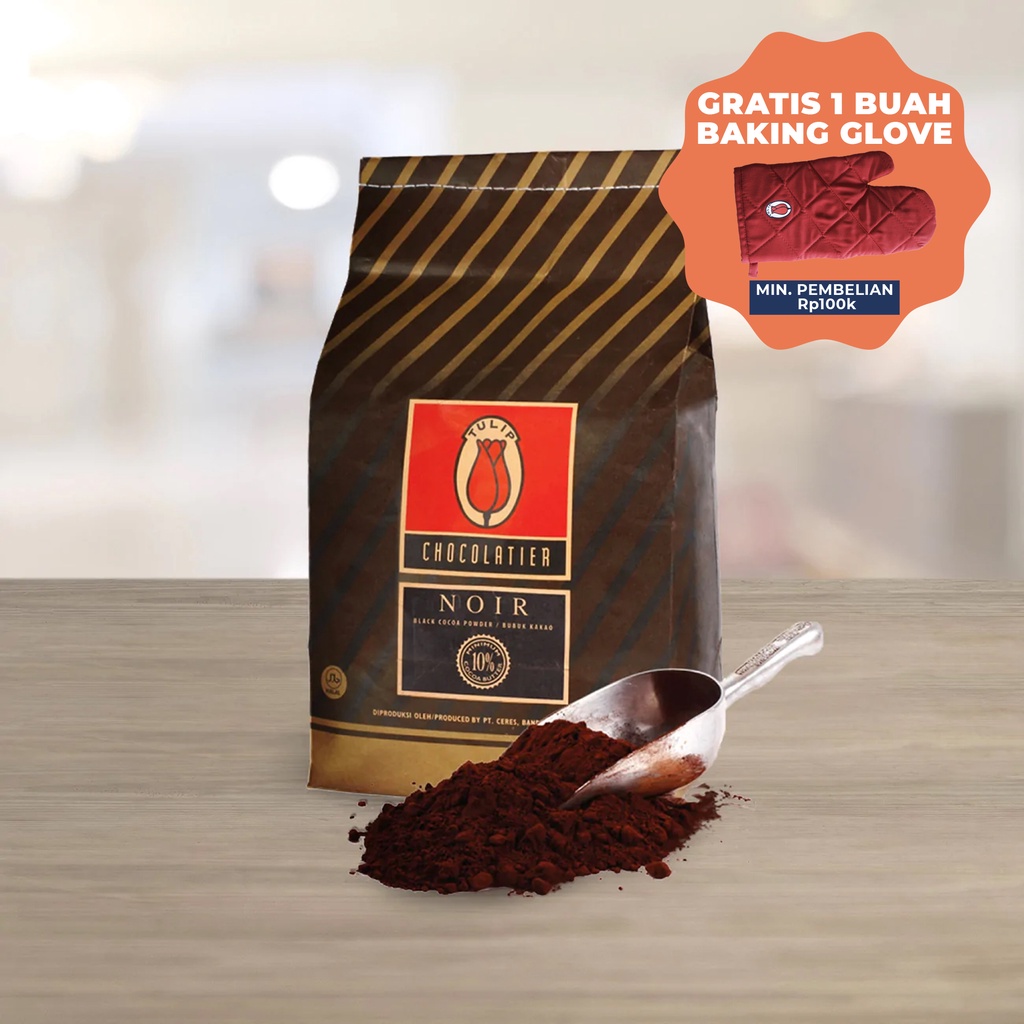 Jual Tulip Noir Cocoa Powder 2.5kg - Cokelat Bubuk | Shopee Indonesia