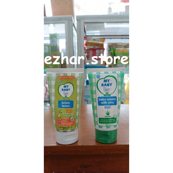 Jual My Baby Lotion Telon Plus Baby Cream With Zinc 50 gram | Shopee ...