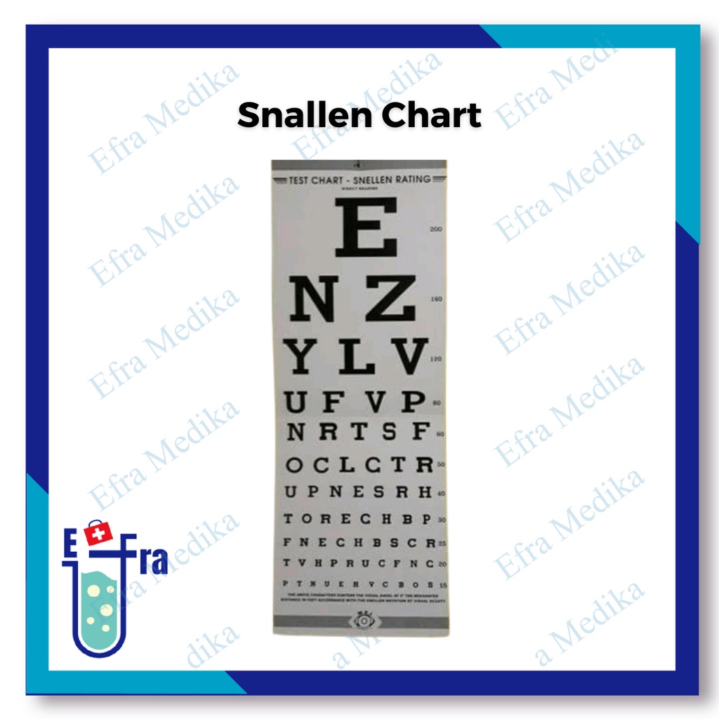 Jual Test Chart Snellen Ranting/Ranting Snelen Tes Mata Rabun | Shopee ...