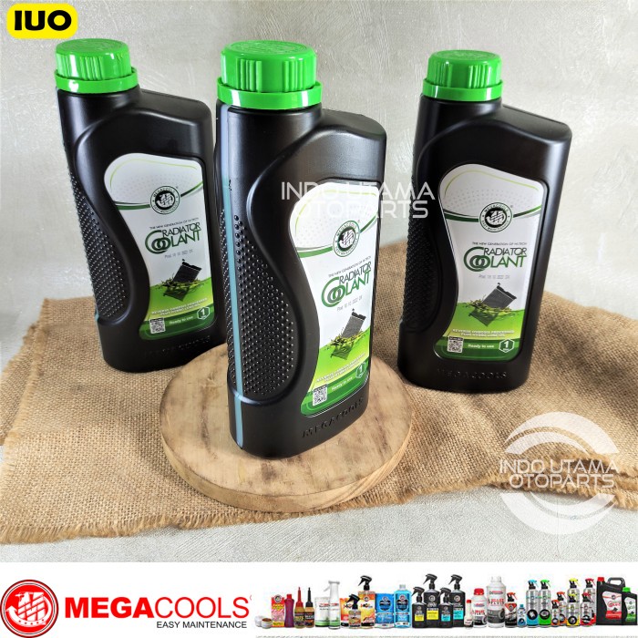 Jual Air Radiator Coolant MegaCools Green Megacool 1L | Shopee Indonesia