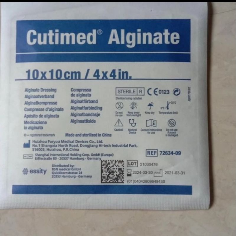 Jual cutimed alginate 10 cm x 10 cm | Shopee Indonesia