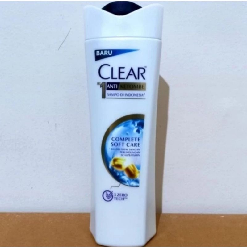 Jual Shampoo Clear Anti Ketombe 300ml Complete Soft Care | Shopee Indonesia