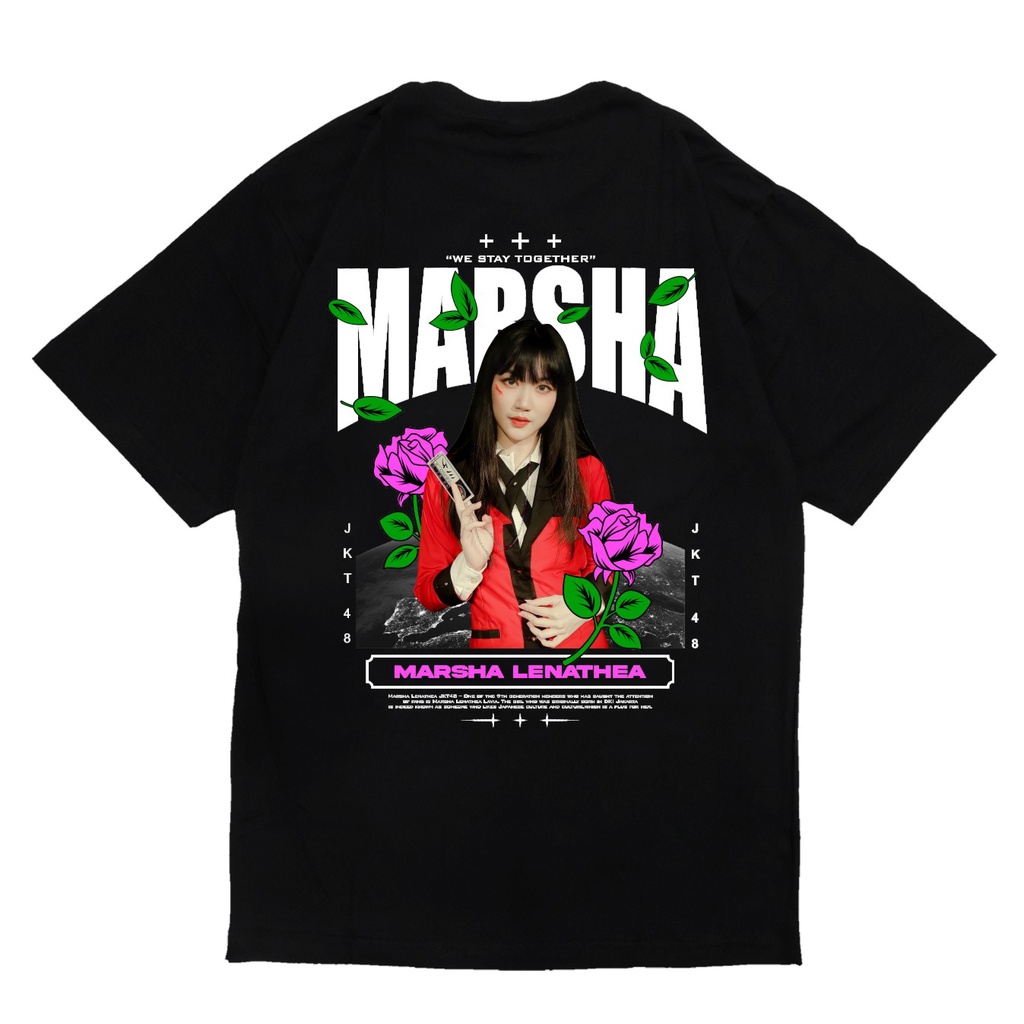 Jual KAOS MARSHA V2 JKT48 NEW ERA MARSHA - TSHIRT MEMBER JKT48 NEW ERA ...