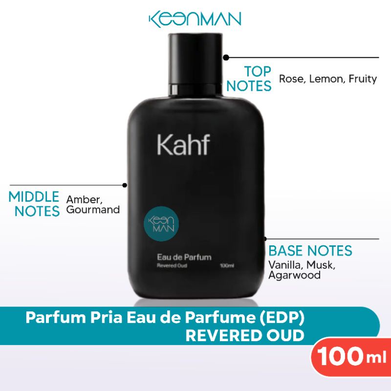 Jual Kahf Revered Oud Eau de Parfume (EDP) 100ml - Parfum Pria Tahan ...
