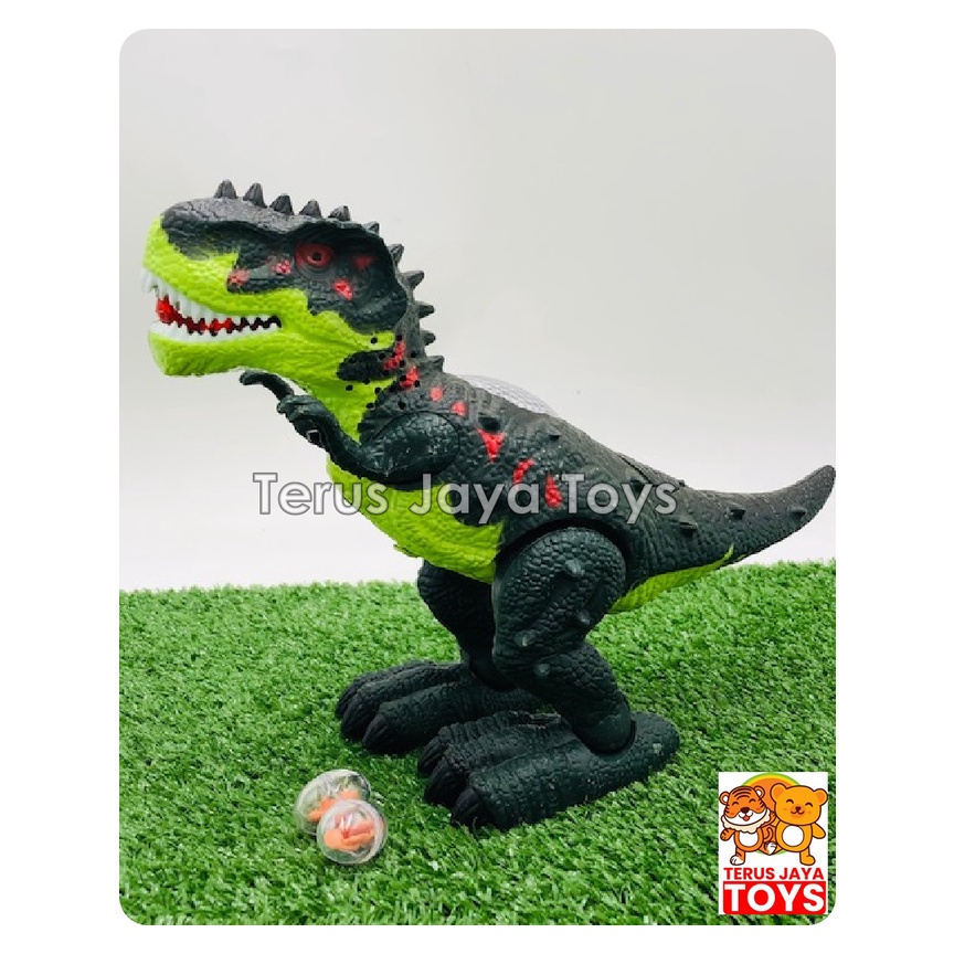 Jual MAINAN ANAK DINOSAURUS BATERAI /TYRANNOSAURUS REX / MAINAN DINOSAURUS TIREX DINO | Shopee ...