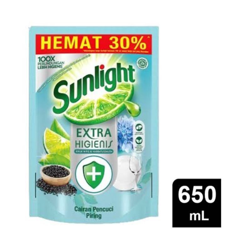 Jual SUNLIGHT Sabun Pencuci Piring All Variant 650ml | Shopee Indonesia