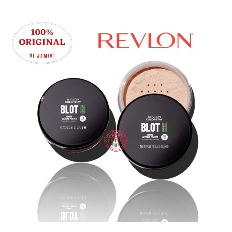 Jual REVLON Colorstay Blot Matte Setting Powder (Bedak Tabur) | Shopee ...