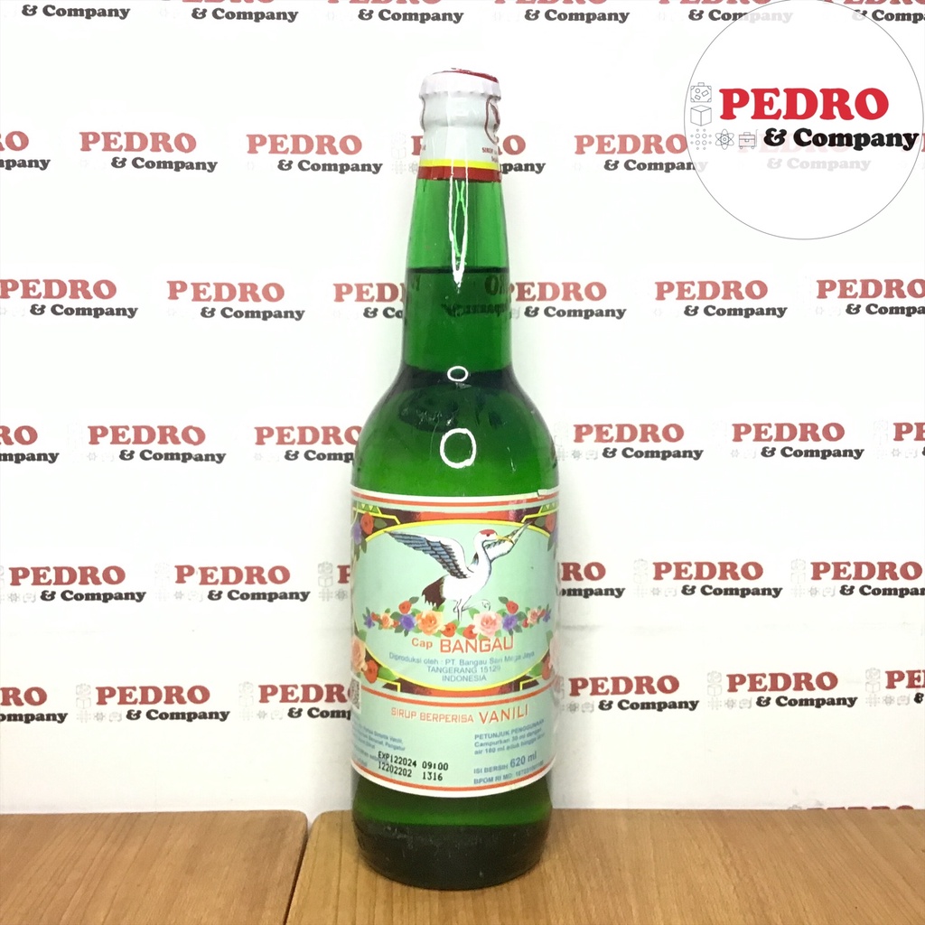 Jual Sirup cap bangau rasa VANILI Vanilla 620 ml - syrup berperisa ...