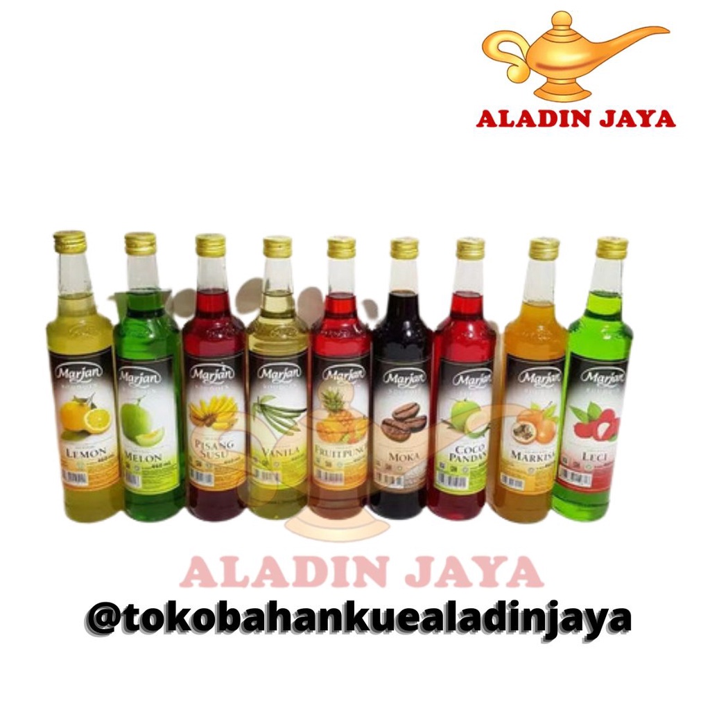 Jual Sirup MARJAN ukuran 460 ml Semua Varian Rasa | Shopee Indonesia