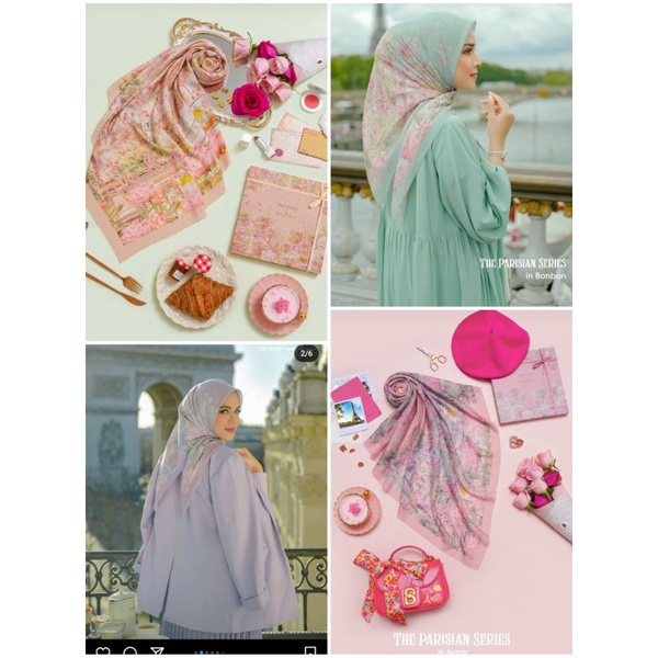 Jual open jastip the parisian series by buttonscarves | Shopee Indonesia