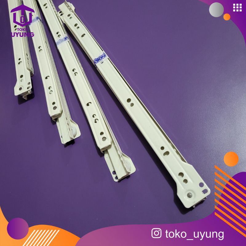 Jual Rel laci Dekson rel laci biasa roda single track putih rel laci ...