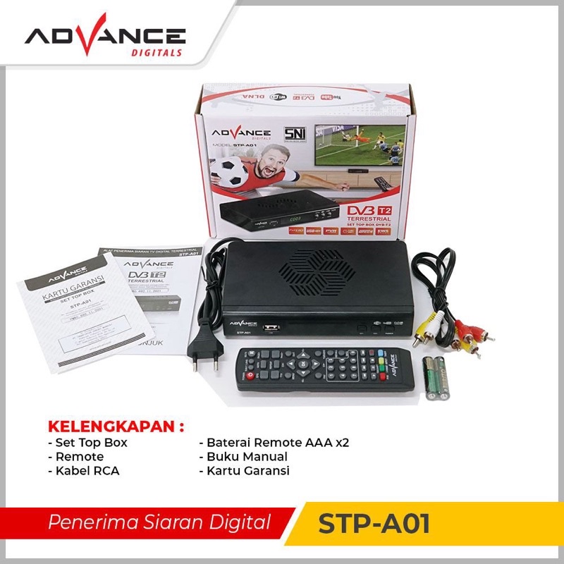 Jual STB ADVANCE STP a01 SET TOP BOX READY STCOK | Shopee Indonesia
