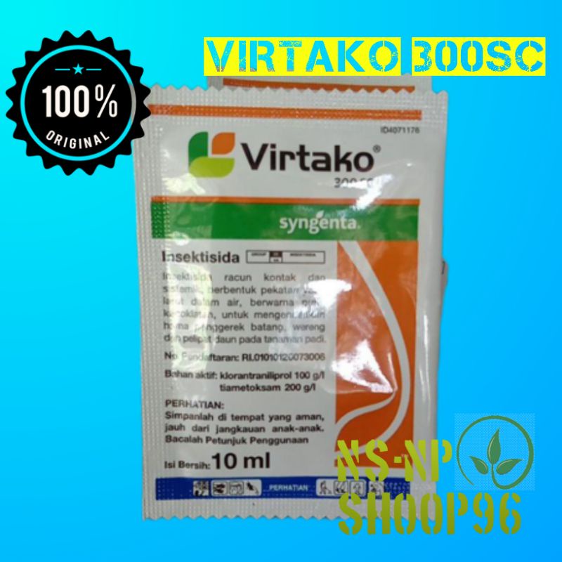 Jual Virtako 300sc 10ml insektisida syngenta | Shopee Indonesia