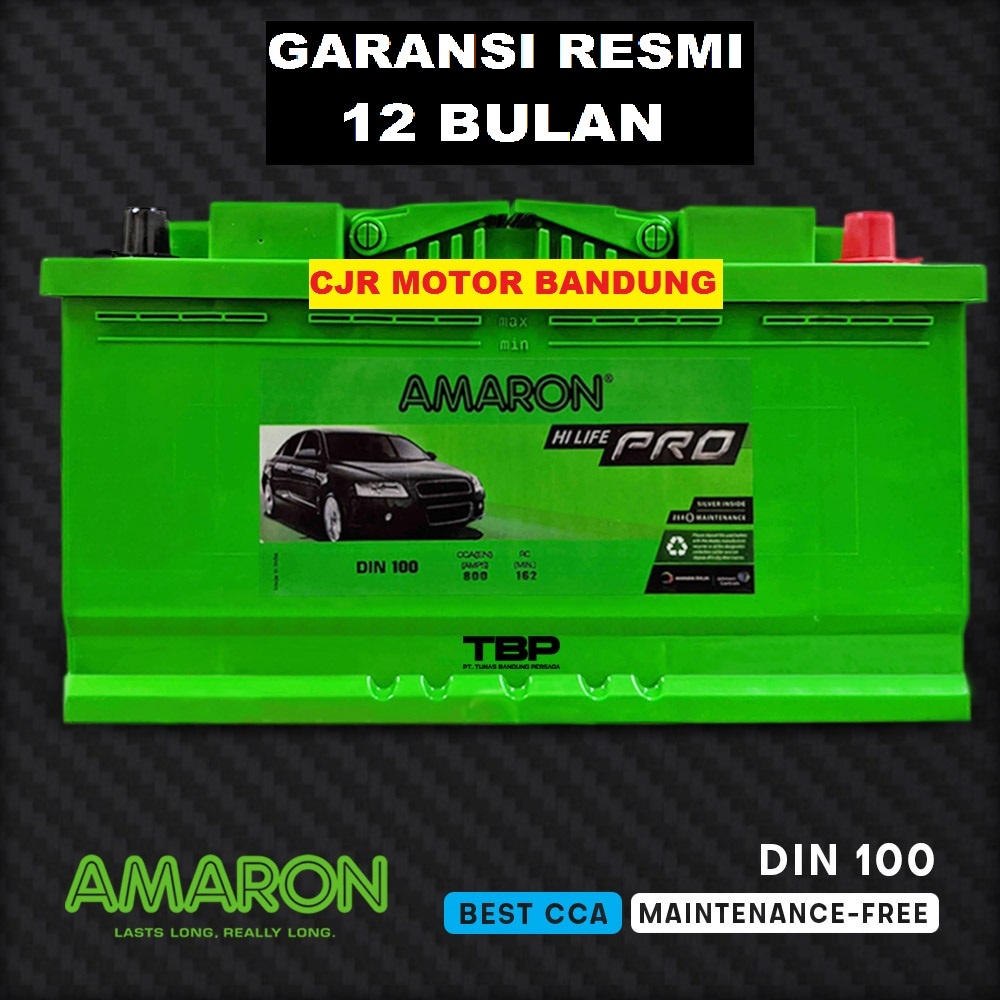 Jual Aki Mobil AMARON HI LIFE MF DIN 100 60038 60044 100Ah Mercedez ...