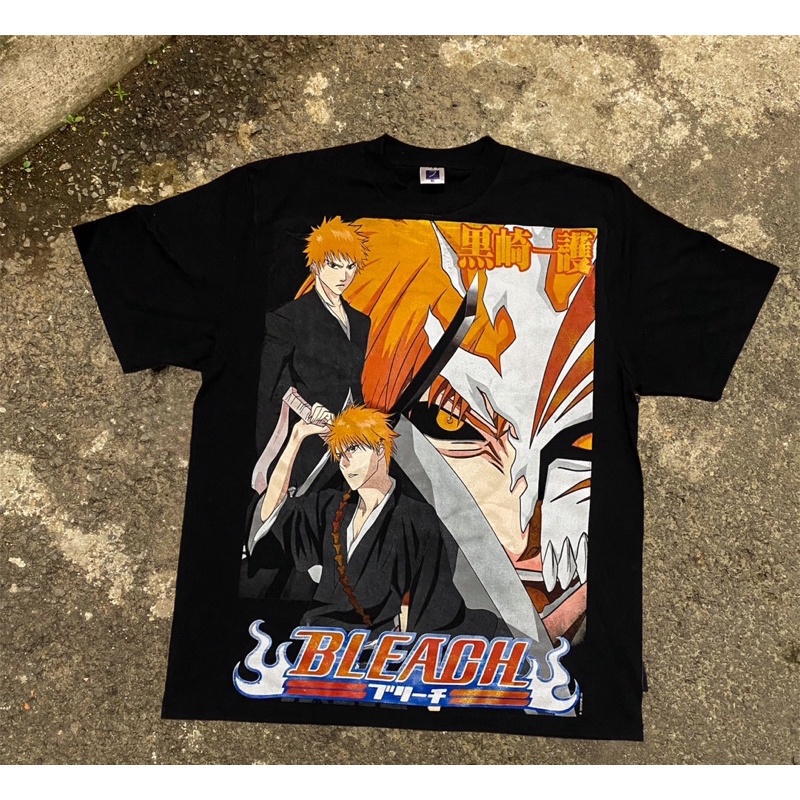 Jual KAOS TSHIRT BLEACH VOL 3 "ICHIGO VA AIZEN" ANIME BOOTLEG CUSTOM BY ...