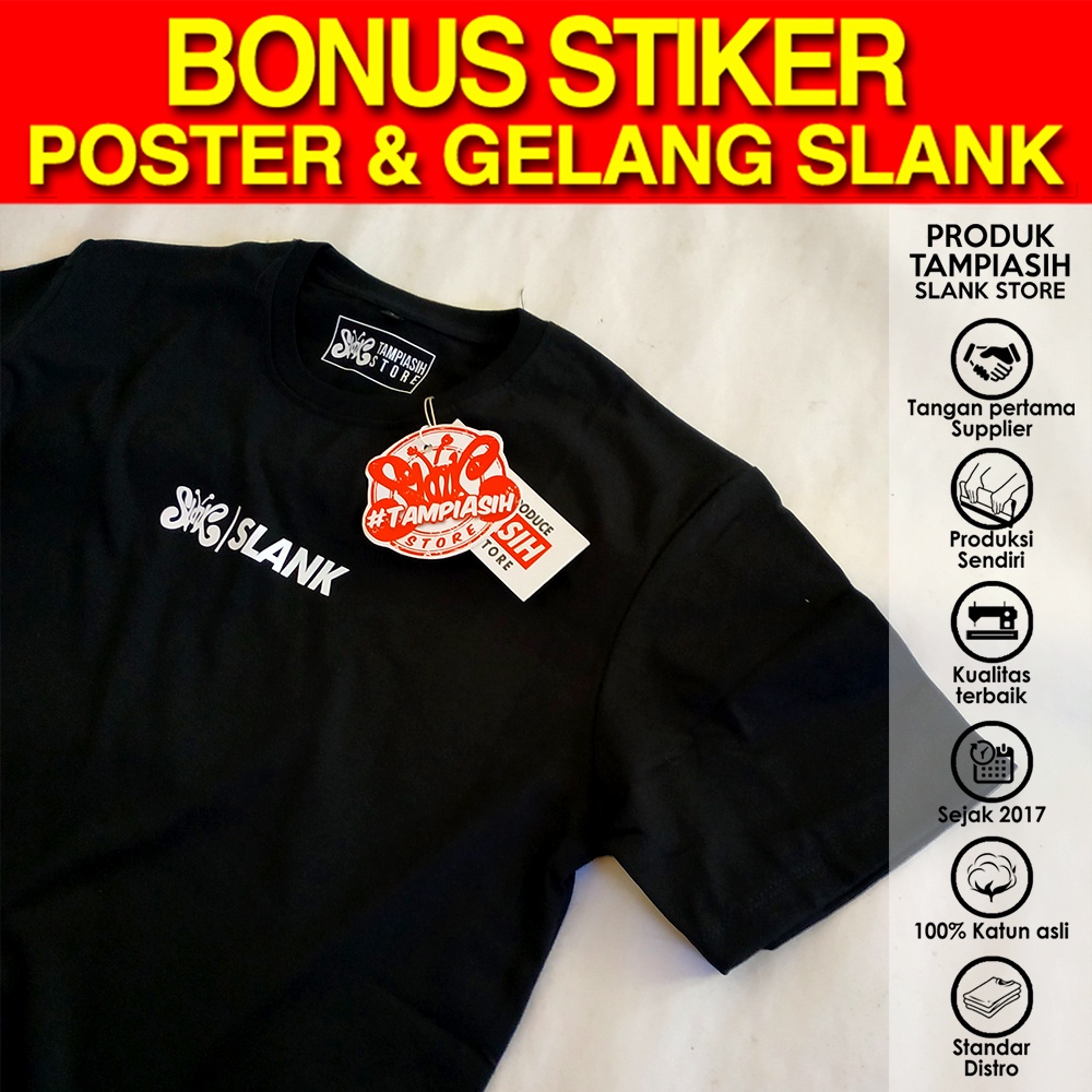 Jual SLANK LEGEND TEXT - HITAM - LENGAN PENDEK - 100% ORIGINAL MADE IN ...