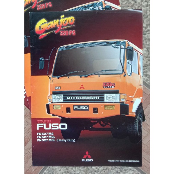 Jual Brosur Fuso Ganjoo 220PS 6x4 | Shopee Indonesia