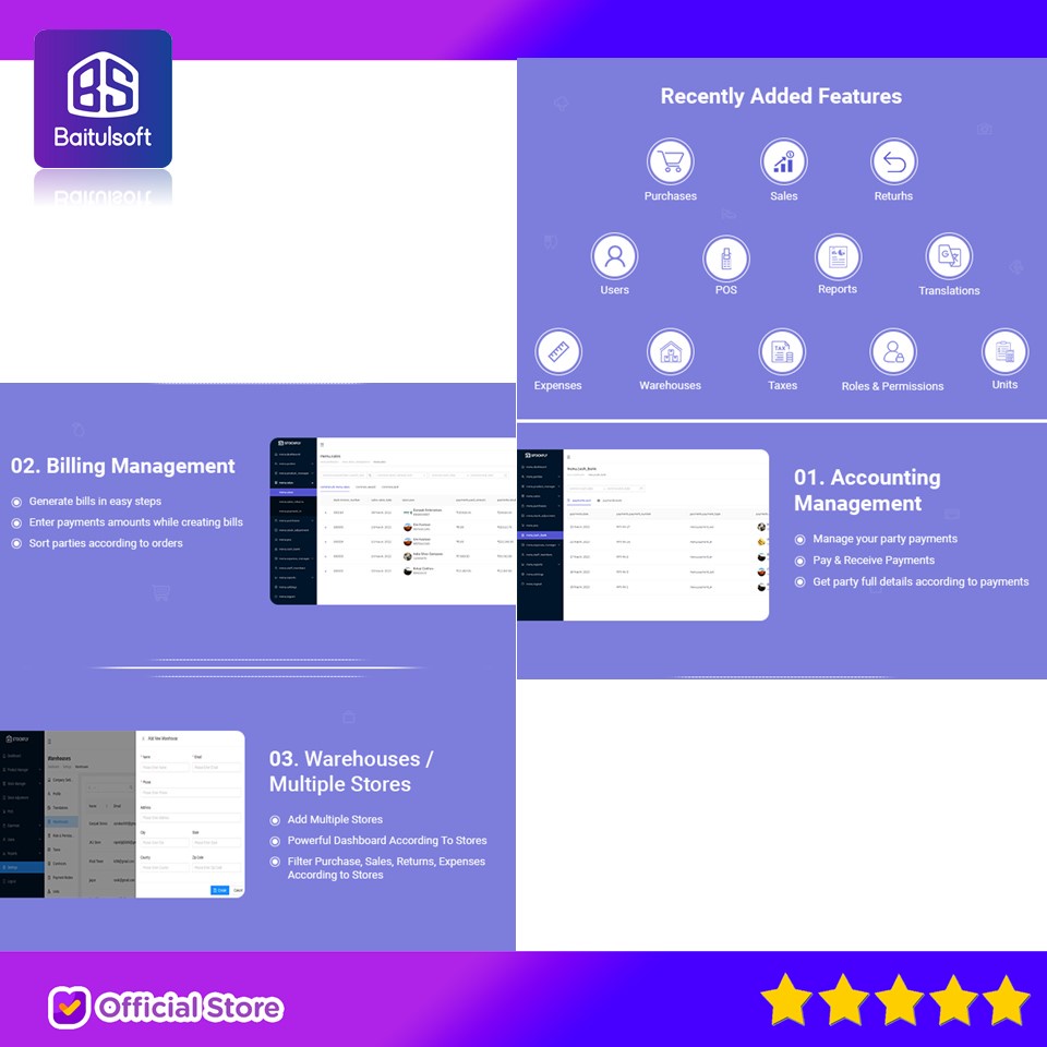 Jual Source Code Aplikasi Stockifly Billing & Inventory Management with POS and Online Shop ...