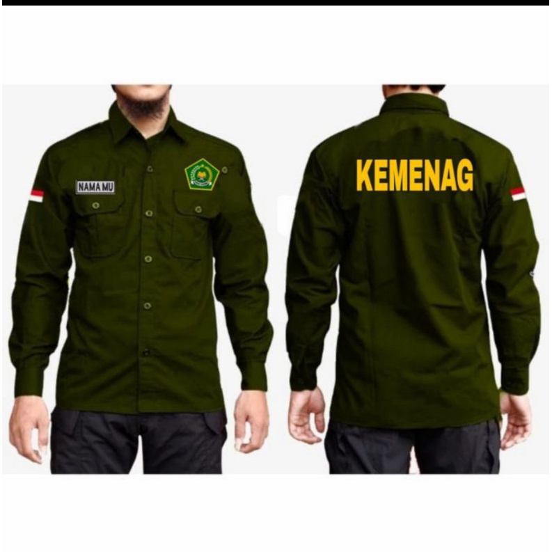 Jual kemeja atau seragam dan baju kemenag pdh terbaru dan terlaris ...