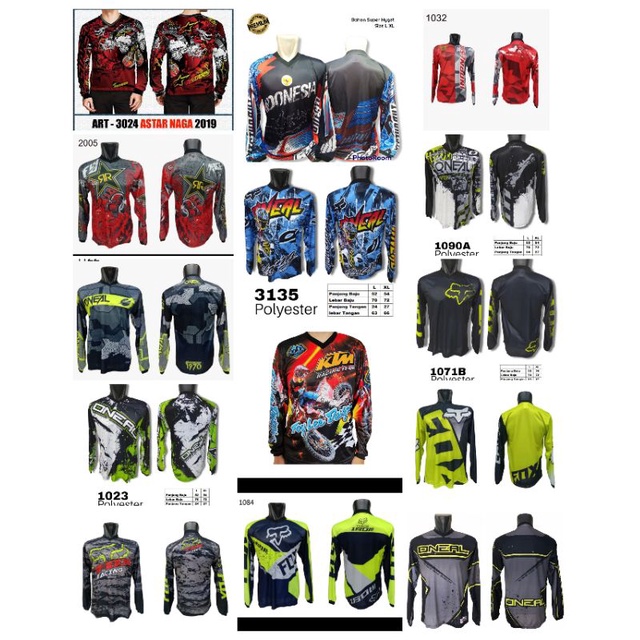 Jual Baju Jersey Balap Motor Cross Drag Racing | Shopee Indonesia