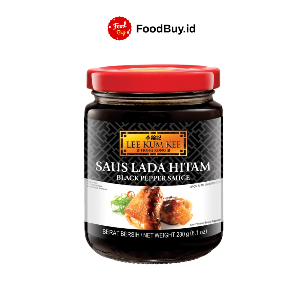 Jual Lee Kum Kee Saus Lada Hitam / Black Pepper Sauce 230 gr | Shopee ...