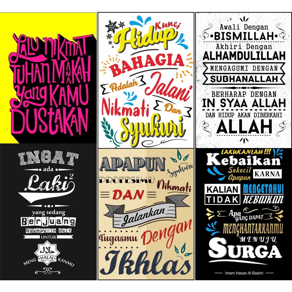 Jual POSTER , POSTER KATA,POSTER KATA MOTIVASI DEKORASI DINDING, POSTER ...