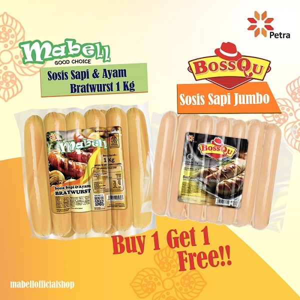 Jual MABELL SOSIS SAPI AYAM BRATWURST 1 KG dan BOSSQUE SOSIS SAPI AYAM ... Jual MABELL SOSIS SAPI AYAM BRATWURST 1 KG dan BOSSQUE SOSIS SAPI AYAM ...