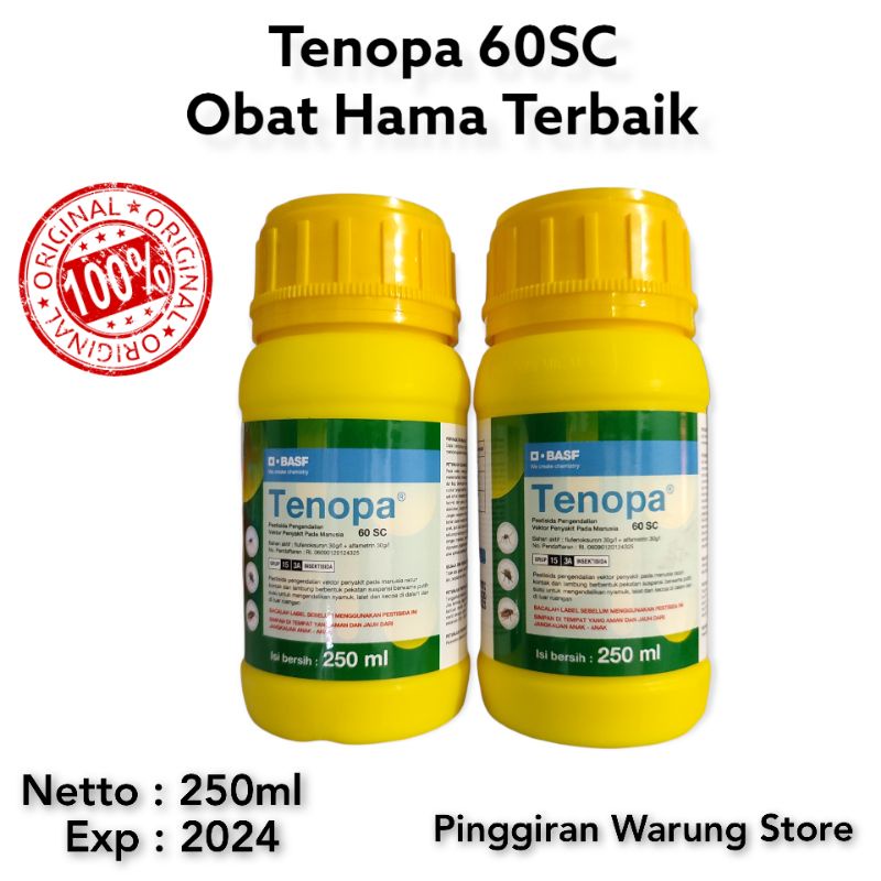 Jual Tenopa 60 SC / Pembasmi Kutu Kecoa Segala Hama Tanpa Bau ( Kemasan ...