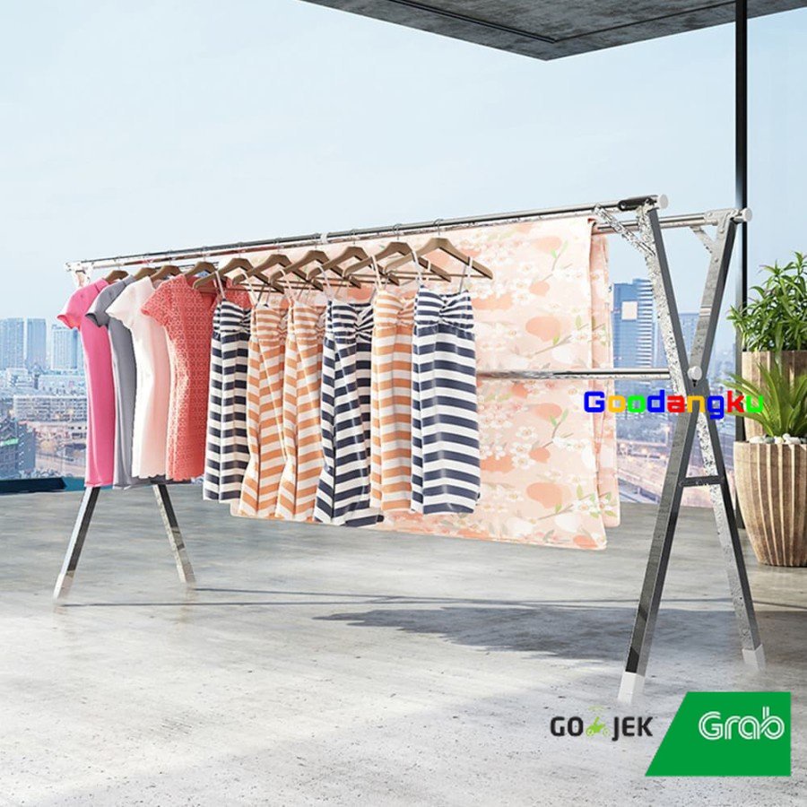 Jual BISA KIRIM INSTAN PROMO Jemuran Baju /Jemuran/ Jemuran baju ...