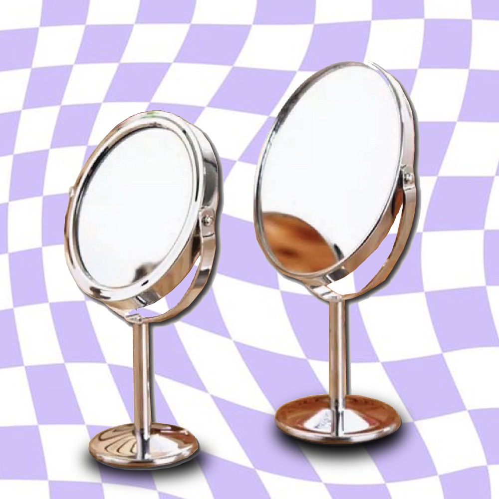 Jual Kaca Cermin Makeup K87 Kaca Make up Standing Mirror Kaca Rias Meja ...