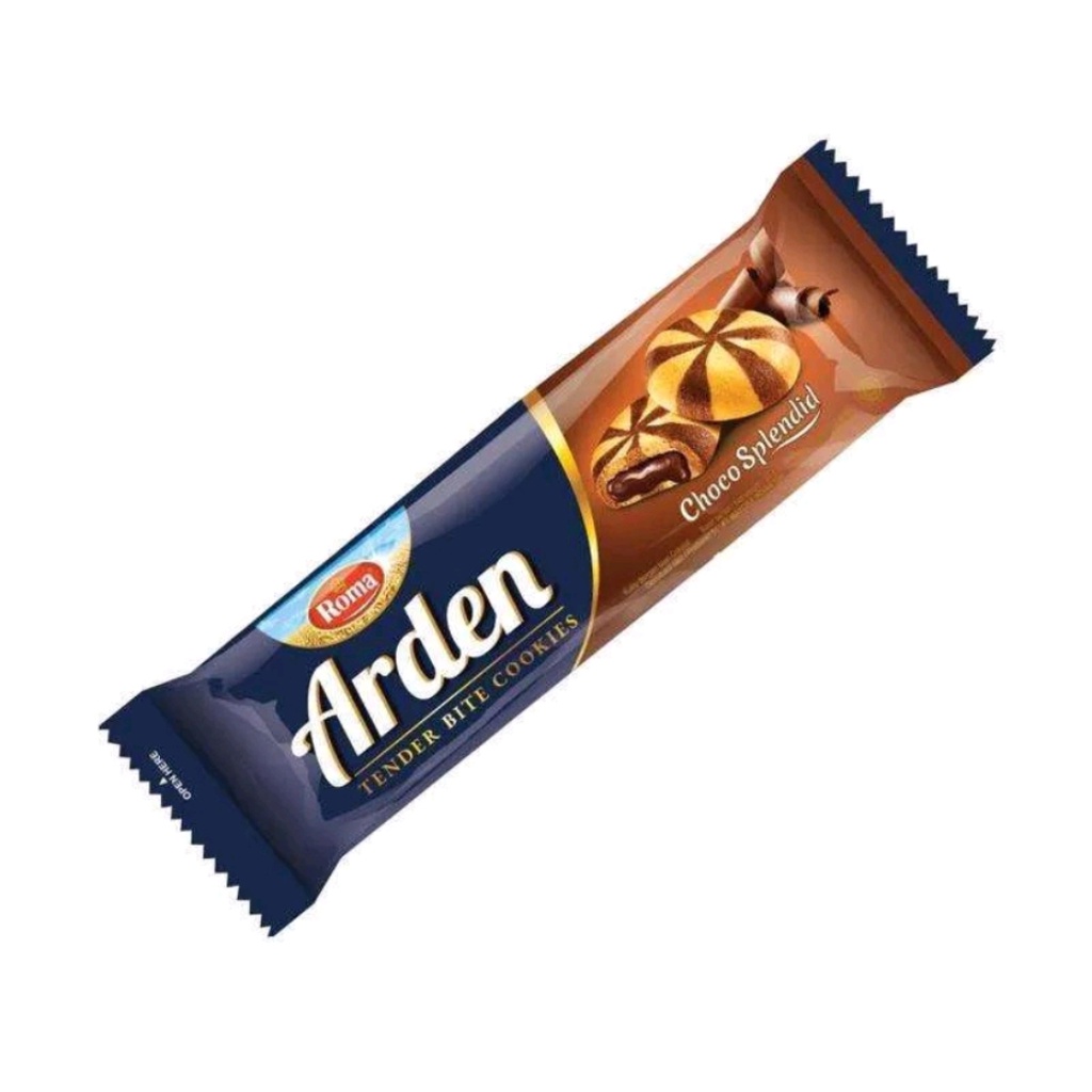 Jual Roma Arden Tender Bite Cookies Kukis Isi Krim Cokelat 1 Bungkus ...