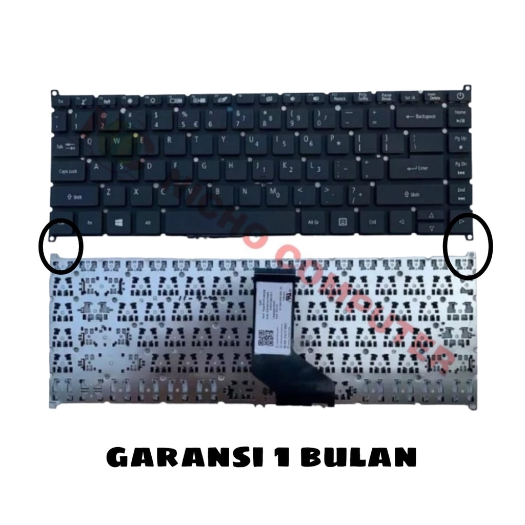 Jual Keyboard Acer Aspire 3 A314 A314-41 A314-21 A314-31 32 33 A514-51K ...