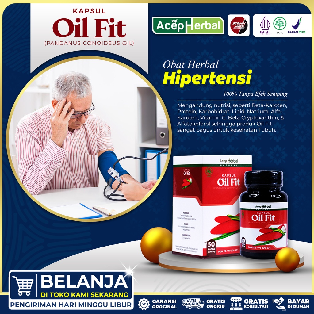 Jual Obat Hipertensi Darah Tinggi Herbal Penurun Tensi Darah Naik ...