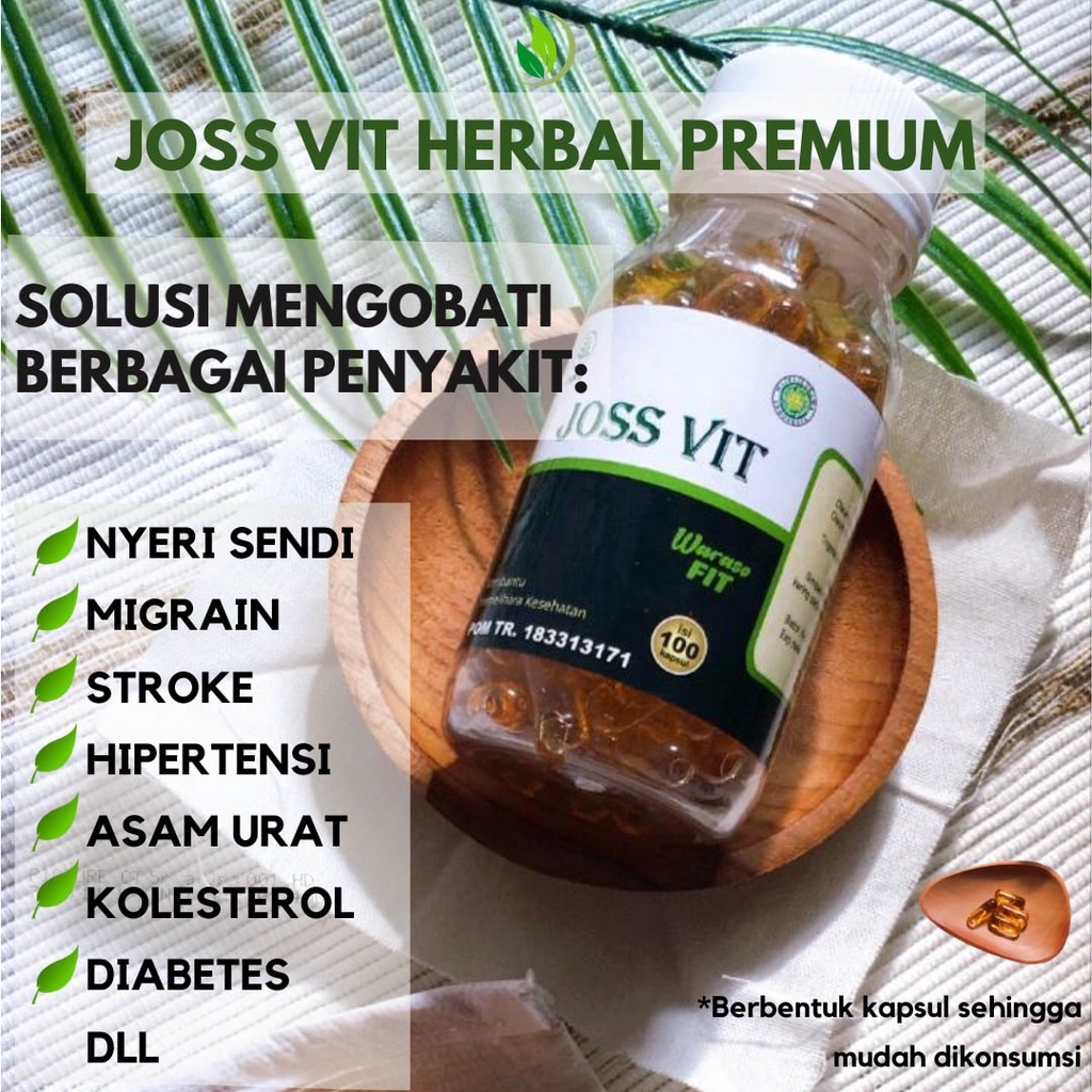 Jual Josvit Herbal Habatusauda Obat kolesterol diabetes kesemutan nyeri ...