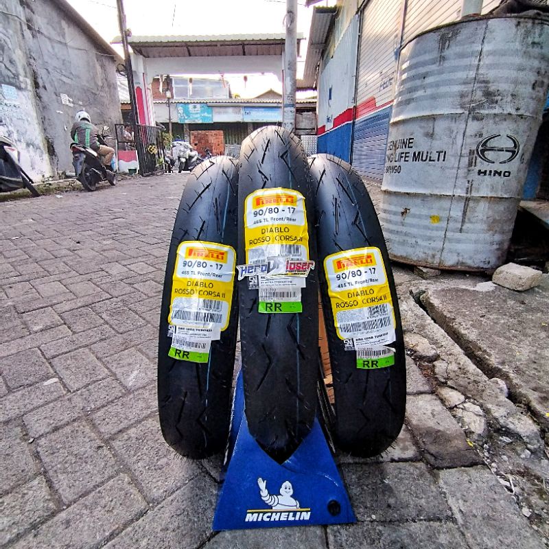 Jual Ban Pirelli Diablo Rosso Corsa 2 90/80-17 Tahun pembuatan Terbaru ...
